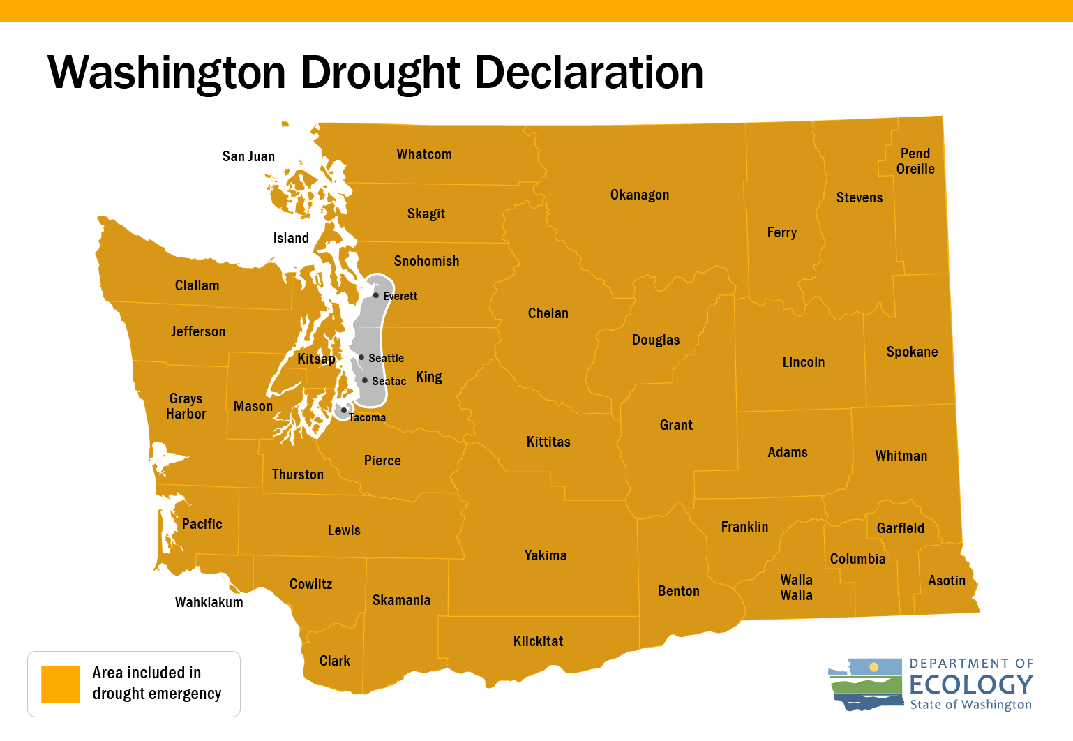 Statewide drought declared due to low snowpack and dry forecast ...